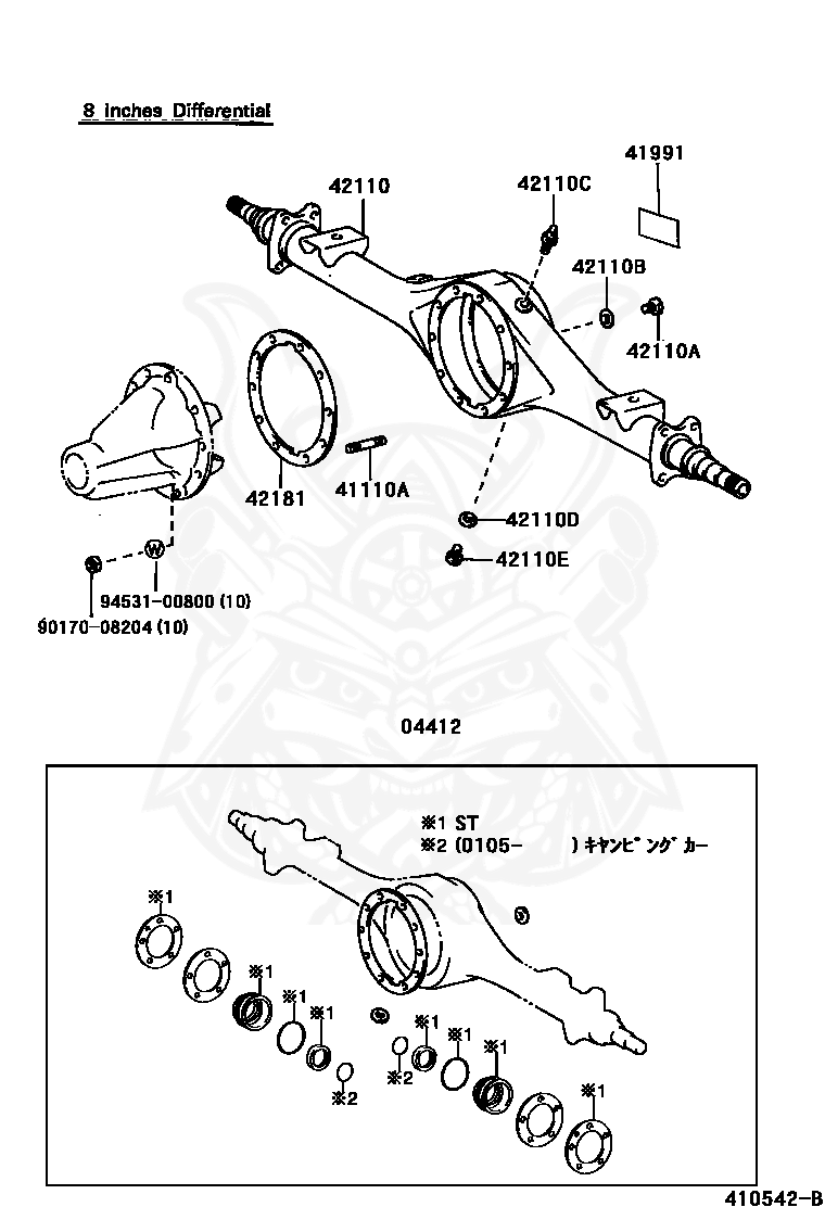 90170-08204 - Toyota - Nut - Nengun Performance