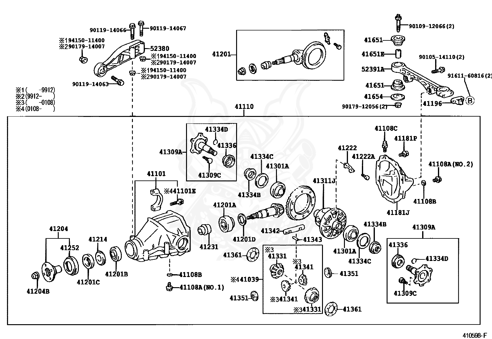 90930-03031 - Toyota - Plug, Breather (for Rear Axle Housing) - Nengun ...