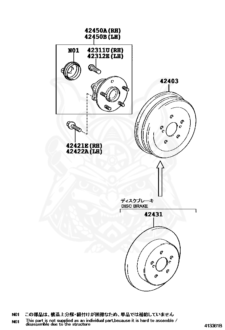 90942-02049 - Toyota - Bolt, Hub (for Front Axle) - Nengun Performance