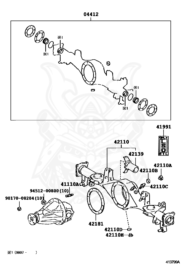 90170-08204 - Toyota - Nut - Nengun Performance