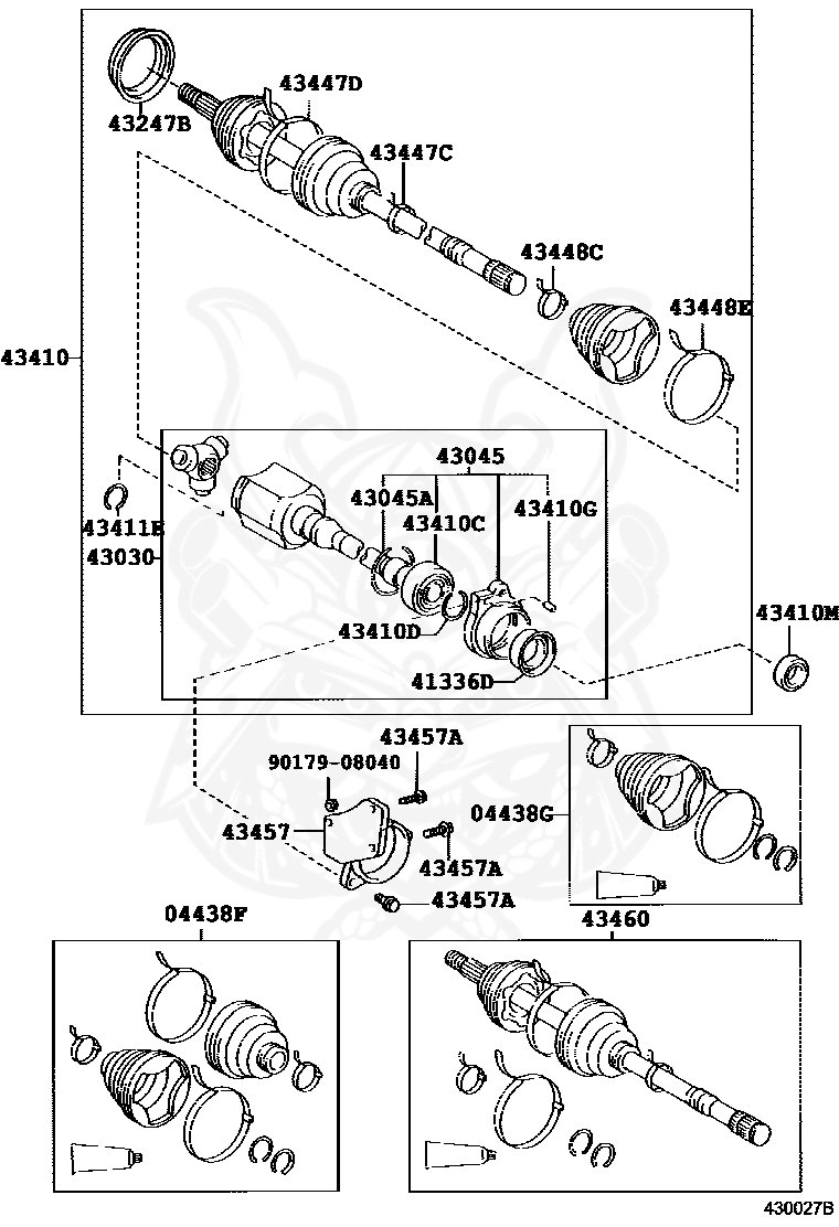 90363-36004 - Toyota - Bearing (for Front Drive Shaft) - Nengun Performance