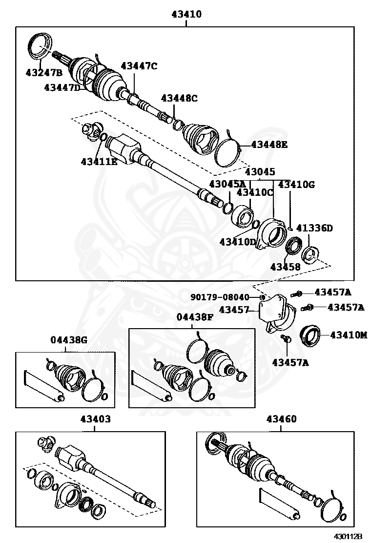 90250-06003 - Toyota - Pin, Straight (for Front Drive Shaft) - Nengun ...