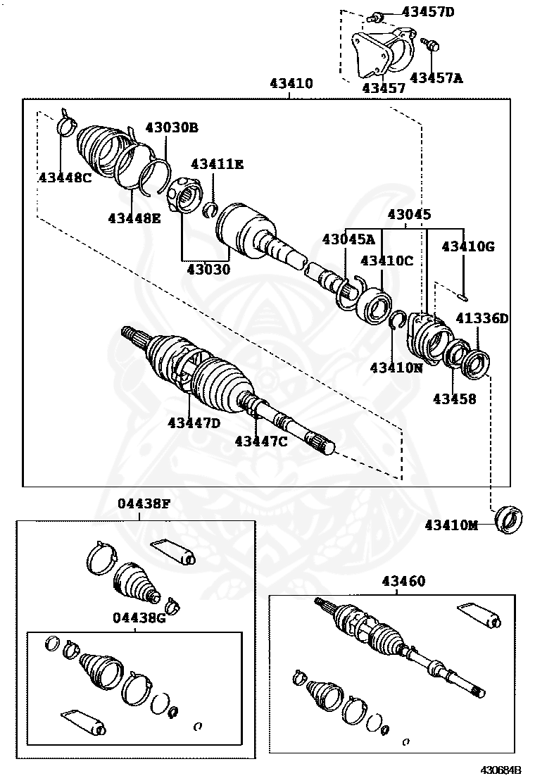 90250-06003 - Toyota - Pin, Straight (for Front Drive Shaft) - Nengun ...