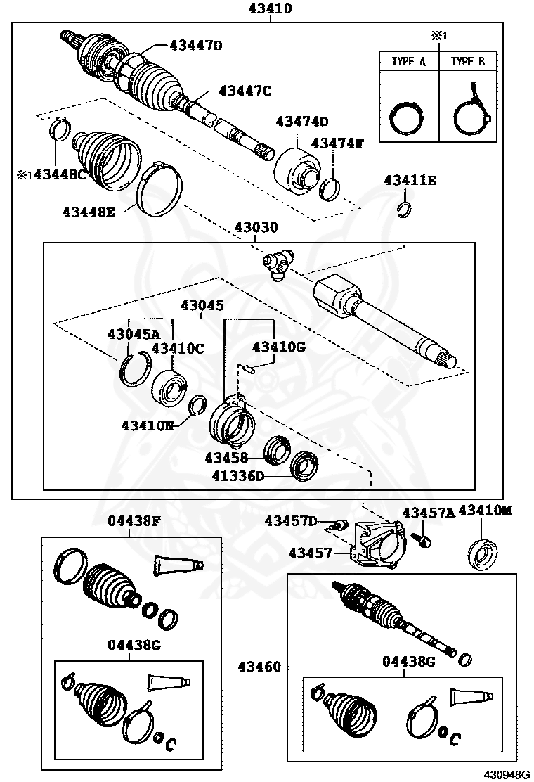 90363-36004 - Toyota - Bearing (for Front Drive Shaft) - Nengun Performance