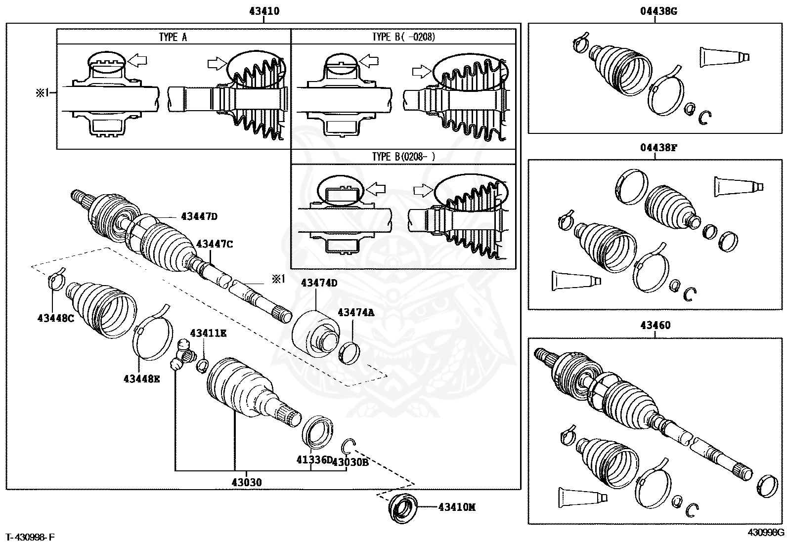 42345-14010 - Toyota - Clamp (for Rear Drive Shaft Damper) - Nengun ...