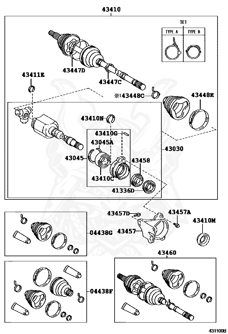 90250-06003 - Toyota - Pin, Straight (for Front Drive Shaft) - Nengun ...