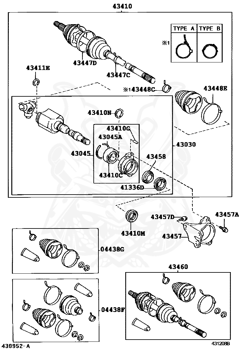 90363-36004 - Toyota - Bearing (for Front Drive Shaft) - Nengun Performance