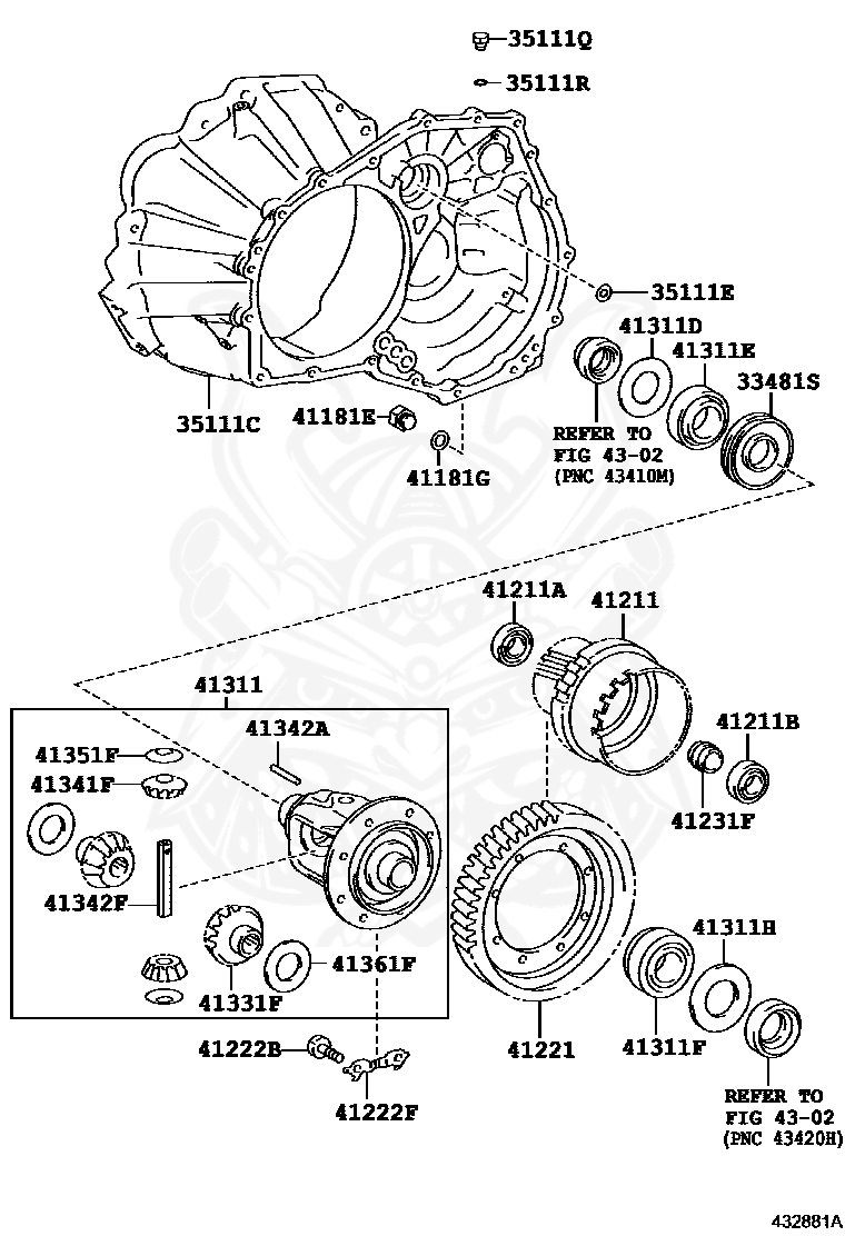 33481-12040 - Toyota - Gear, Speedometer Drive (mtm) - Nengun Performance