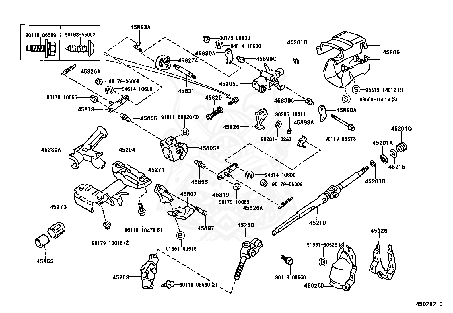 90363-18005 - Toyota - Bearing(for Steering Main Shaft) - Nengun ...