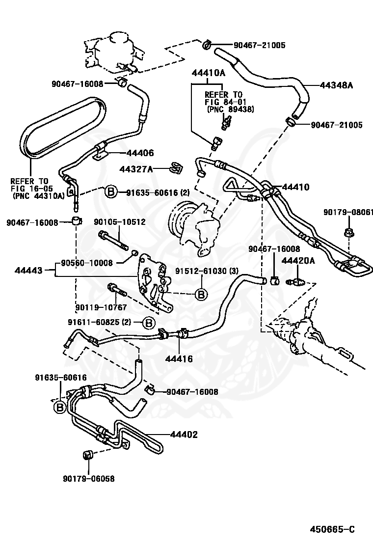 44327-30030 - Toyota - Gasket, Pressure Port, No.1 - Nengun Performance