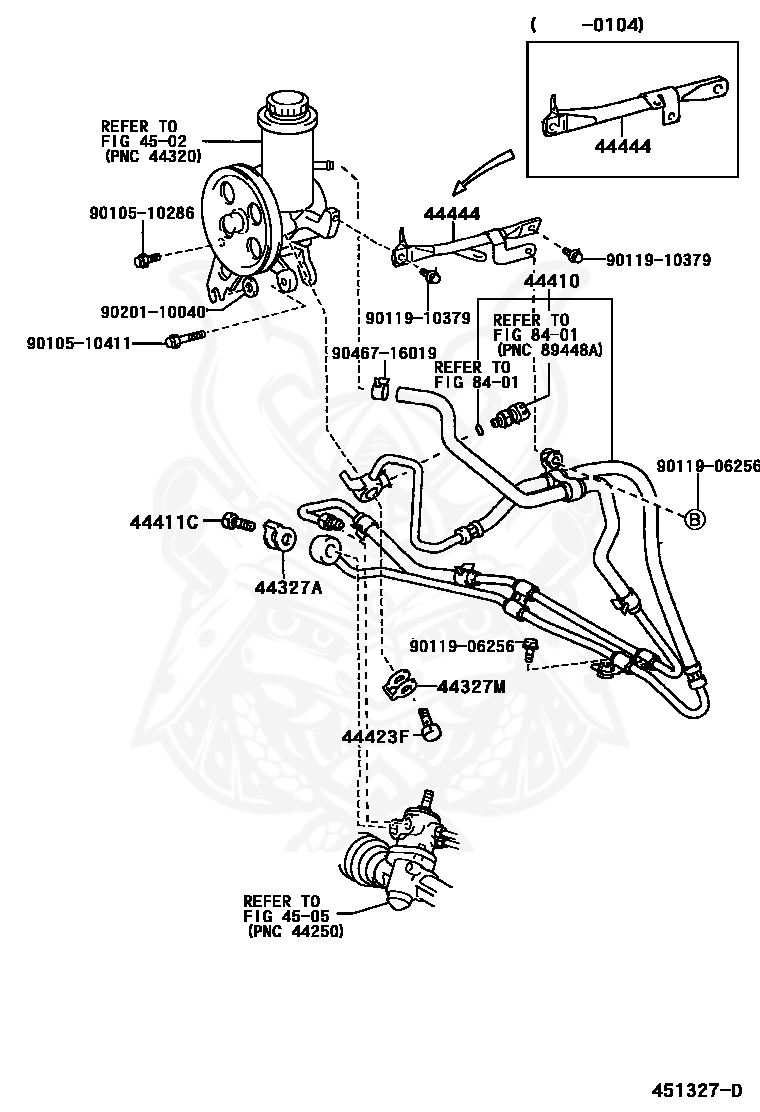 44327-30030 - Toyota - Gasket, Pressure Port, No.1 - Nengun Performance