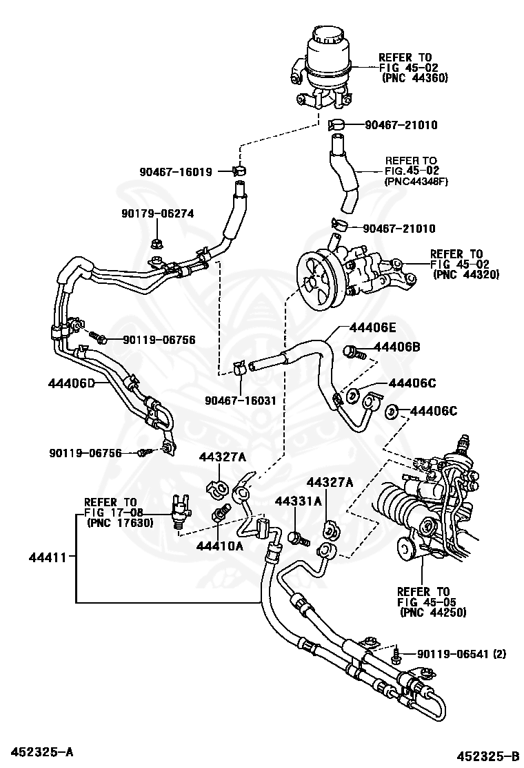 44327-30030 - Toyota - Gasket, Pressure Port, No.1 - Nengun Performance