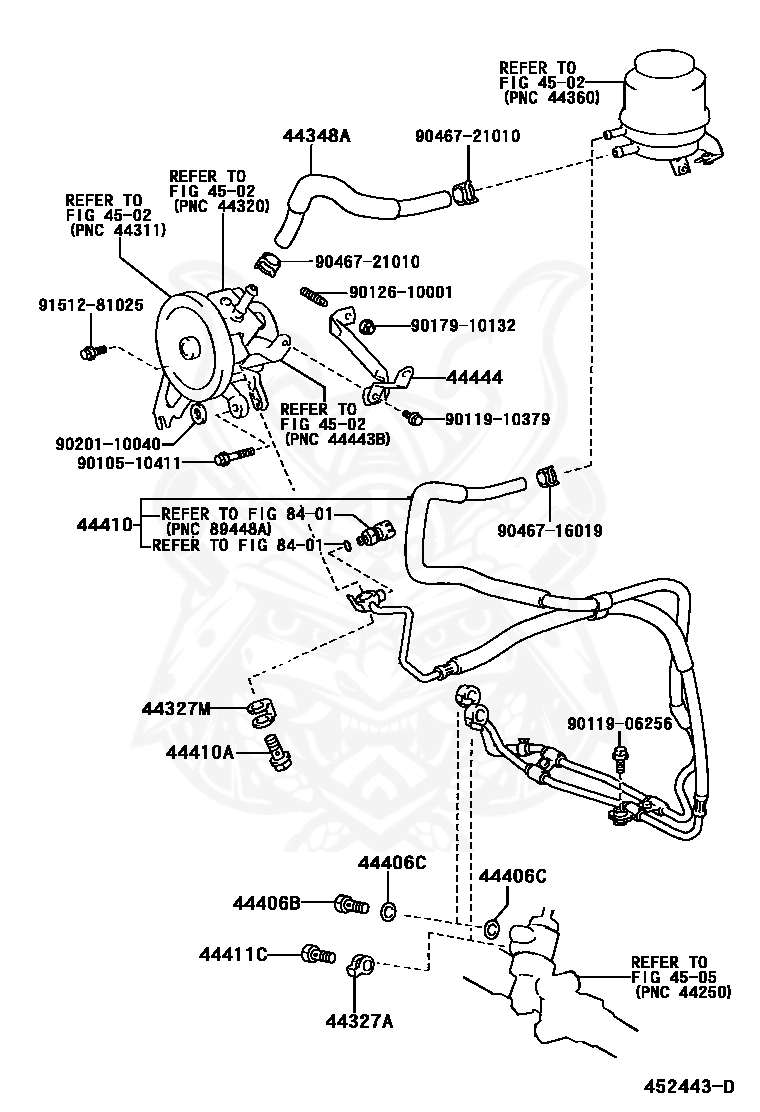 44327-30030 - Toyota - Gasket, Pressure Port, No.1 - Nengun Performance