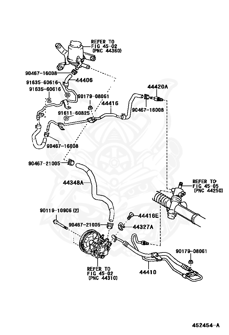 44327-30030 - Toyota - Gasket, Pressure Port, No.1 - Nengun Performance