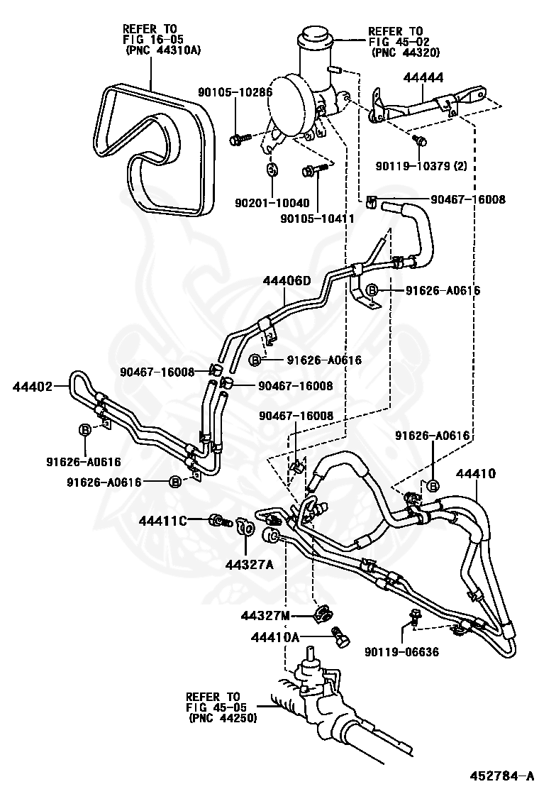 44327-30030 - Toyota - Gasket, Pressure Port, No.1 - Nengun Performance
