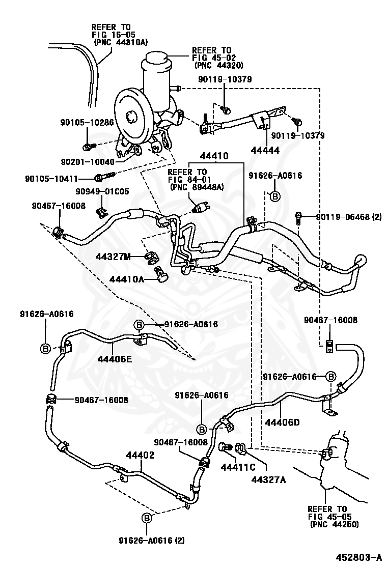44327-30030 - Toyota - Gasket, Pressure Port, No.1 - Nengun Performance