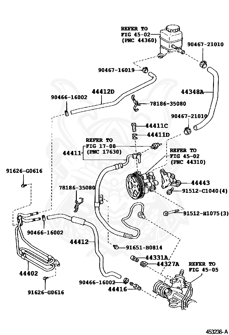 44327-30030 - Toyota - Gasket, Pressure Port, No.1 - Nengun Performance