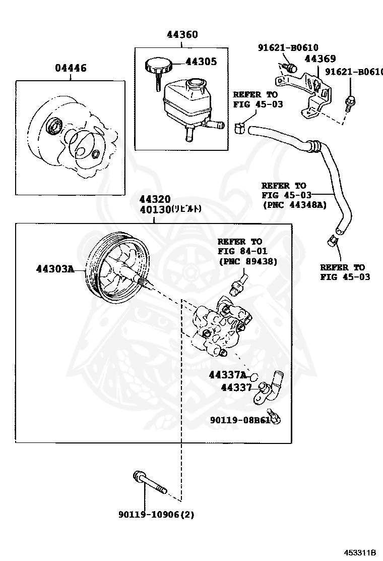 90301-11020 - Toyota - O-Ring (for Power Steering Suction Port ...