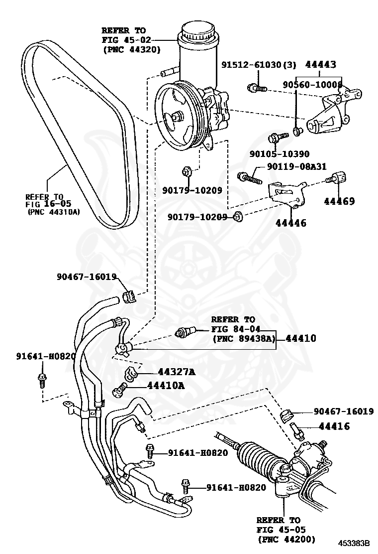 44327-30040 - Toyota - Gasket, Pressure Port, No.1 - Nengun Performance