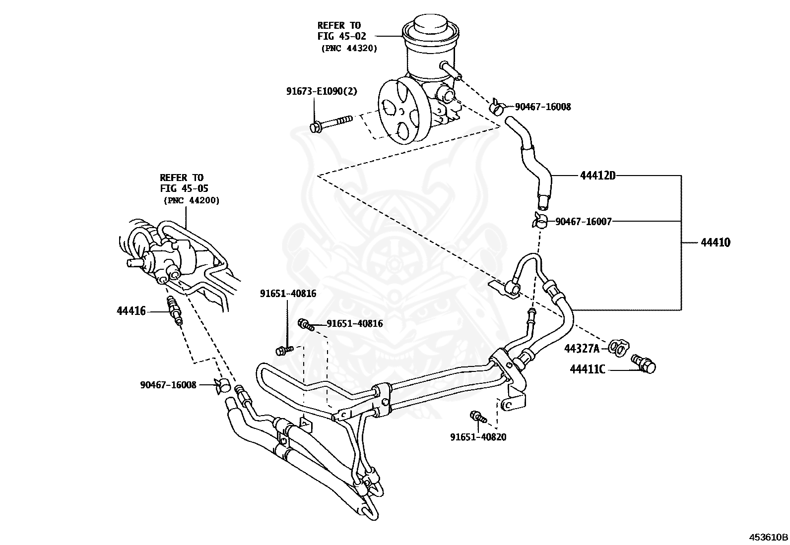 44327-30040 - Toyota - Gasket, Pressure Port, No.1 - Nengun Performance