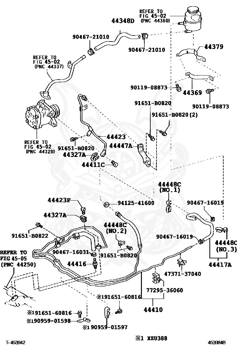 44327-30030 - Toyota - Gasket, Pressure Port, No.1 - Nengun Performance