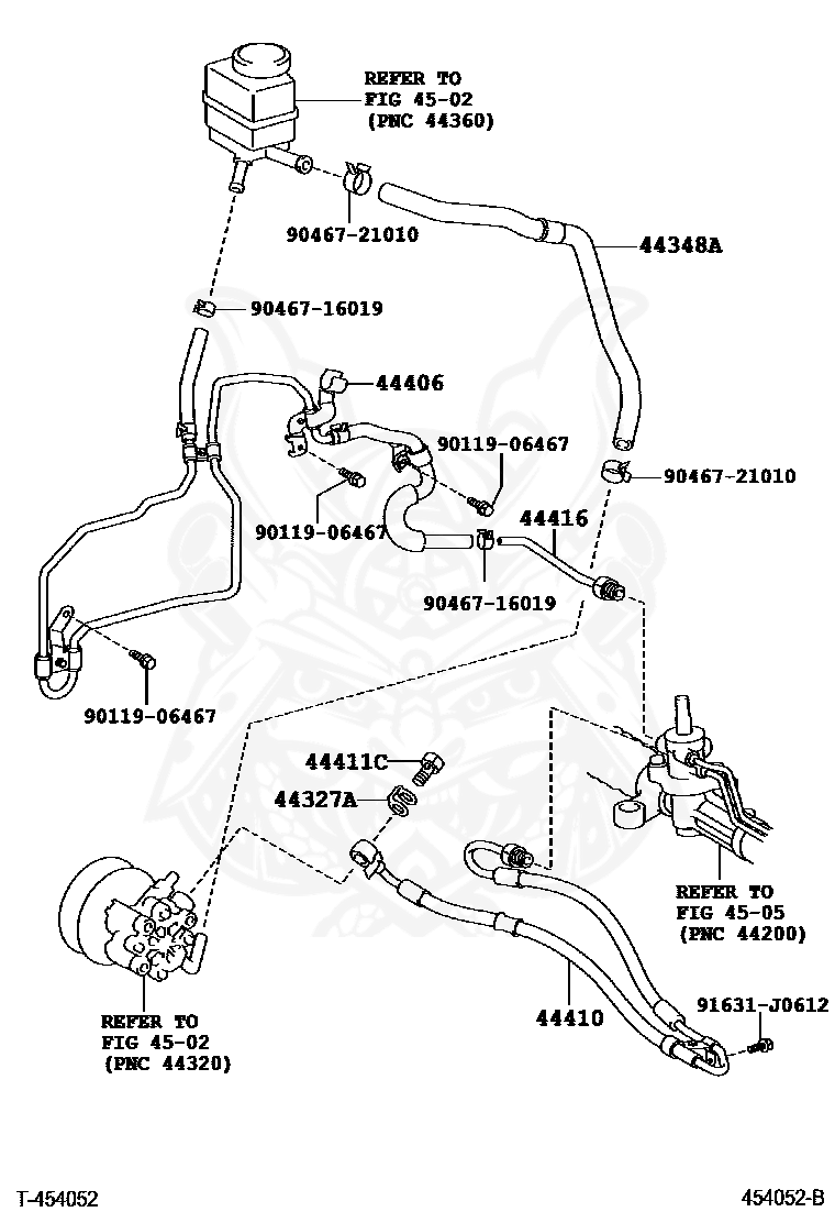 44327-30030 - Toyota - Gasket, Pressure Port, No.1 - Nengun Performance