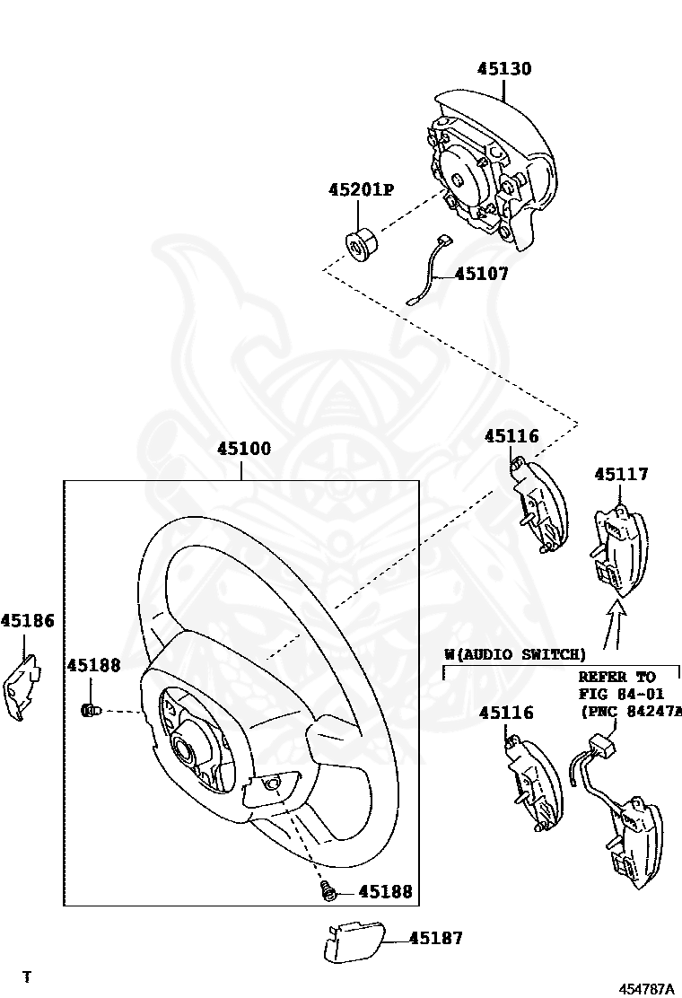 90179-12071 - Toyota - Nut, Steering Wheel Set - Nengun Performance
