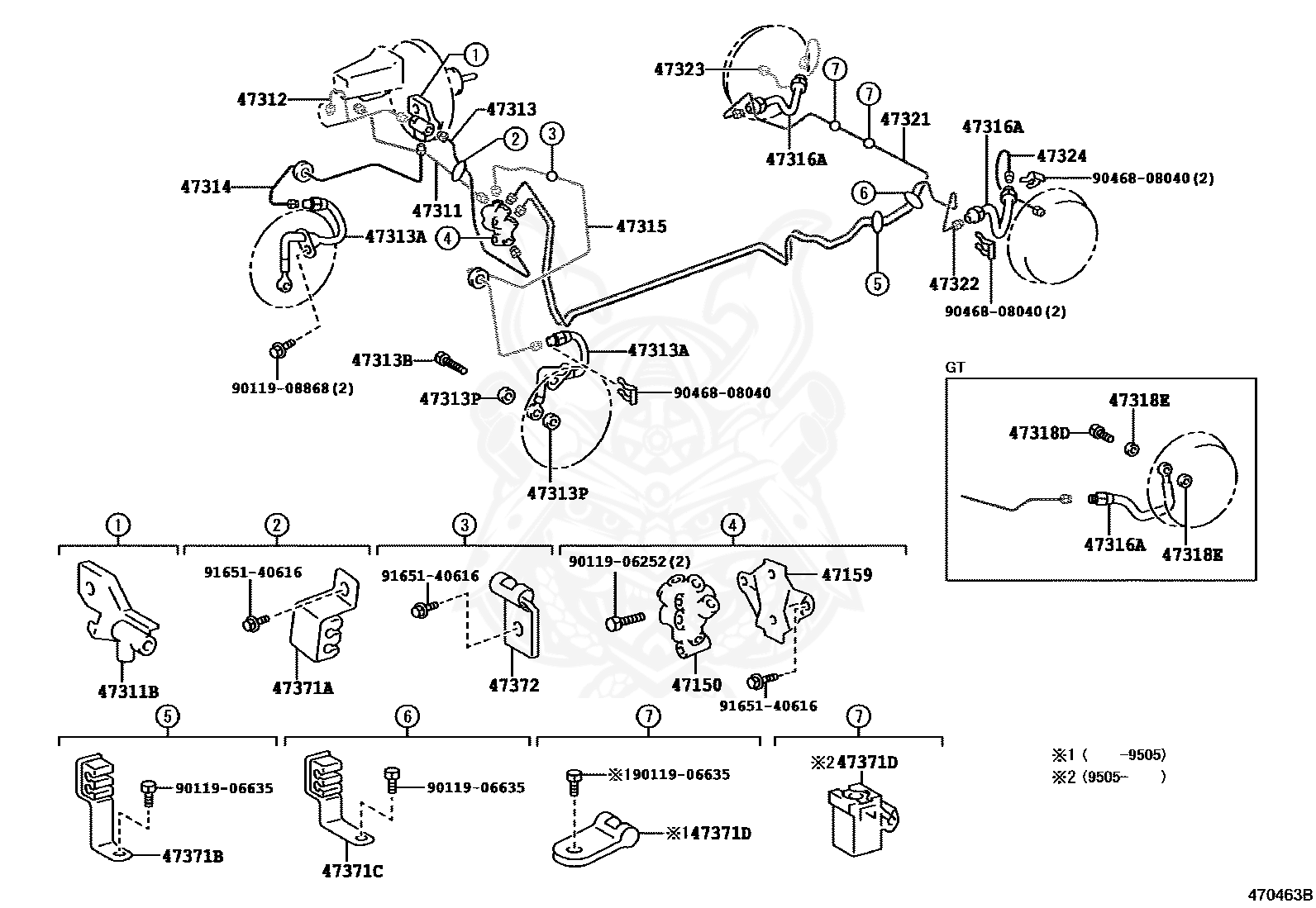 90430-10074 - Toyota - Gasket (for Master Cylinder) - Nengun Performance