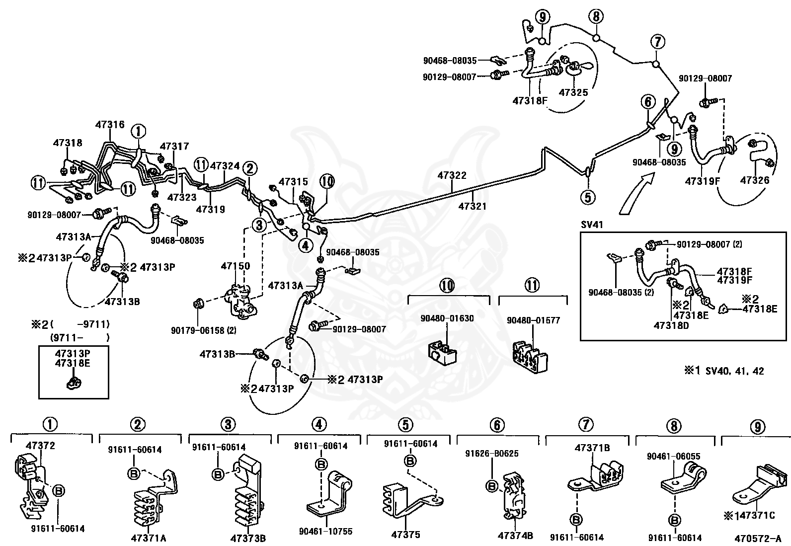 90430-10074 - Toyota - Gasket (for Master Cylinder) - Nengun Performance