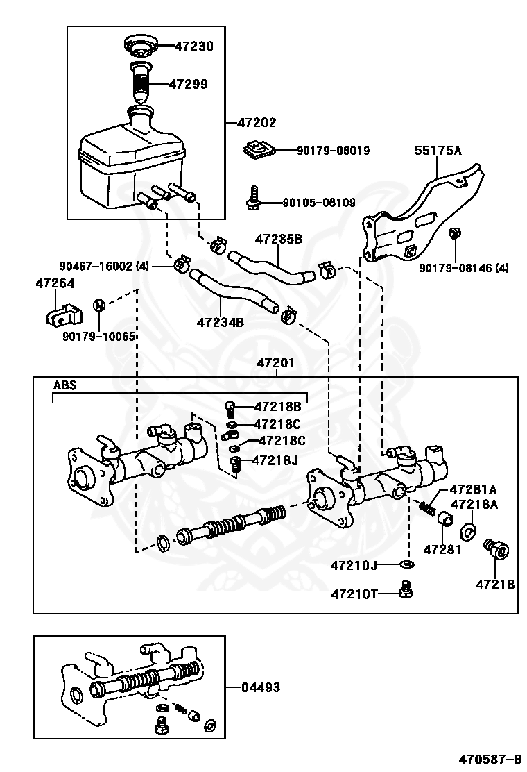 90430-10074 - Toyota - Gasket (for Master Cylinder) - Nengun Performance