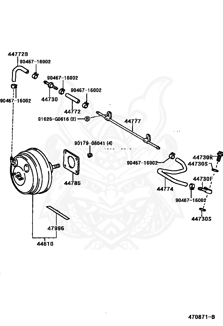 90430-12005 - Toyota - Gasket (for Fuel Pipe) - Nengun Performance