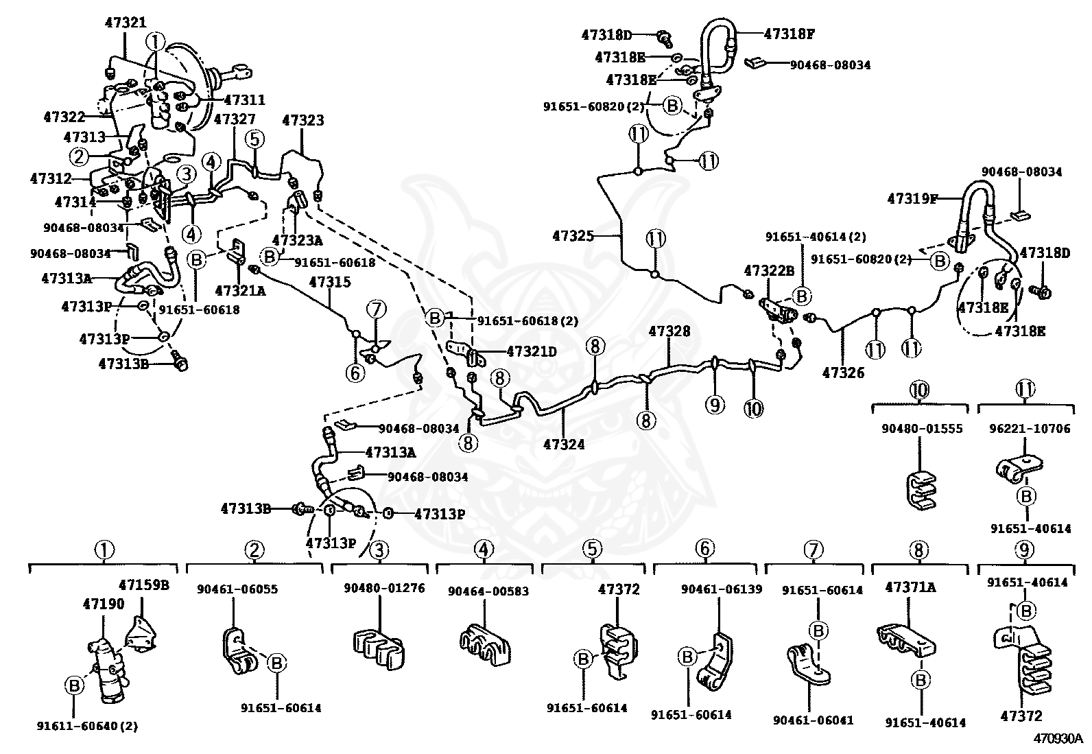 90430-10074 - Toyota - Gasket (for Master Cylinder) - Nengun Performance