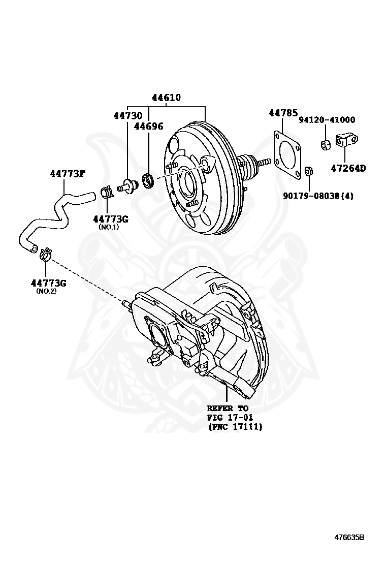 94120-41000 - Toyota - Nut - Nengun Performance