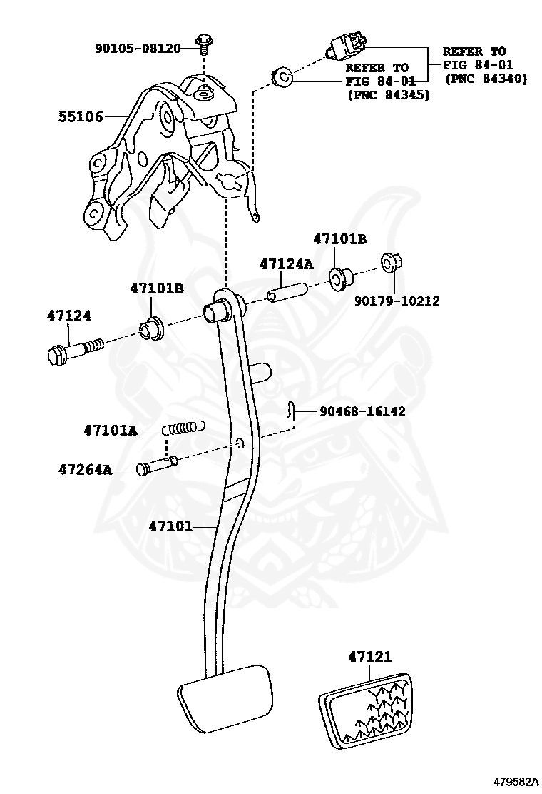 90386-13015 - Toyota - Bush (for Brake Pedal) - Nengun Performance