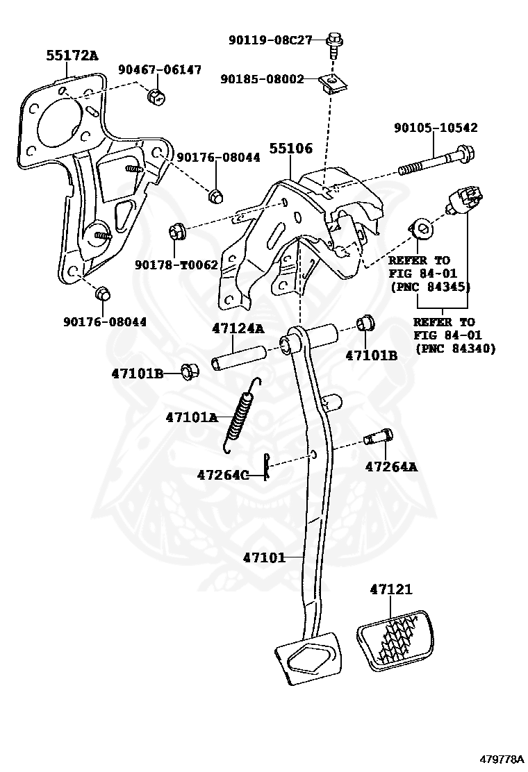 90386-13015 - Toyota - Bush (for Brake Pedal) - Nengun Performance