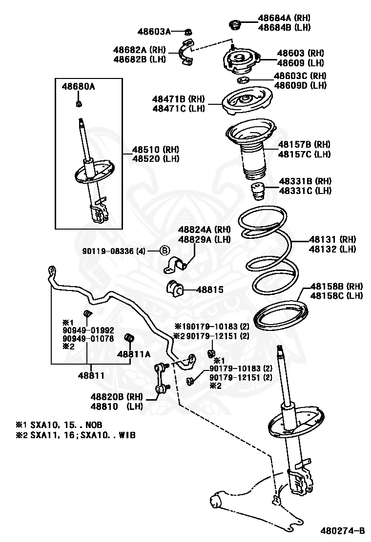 90179-12151 - Toyota - Nut - Nengun Performance