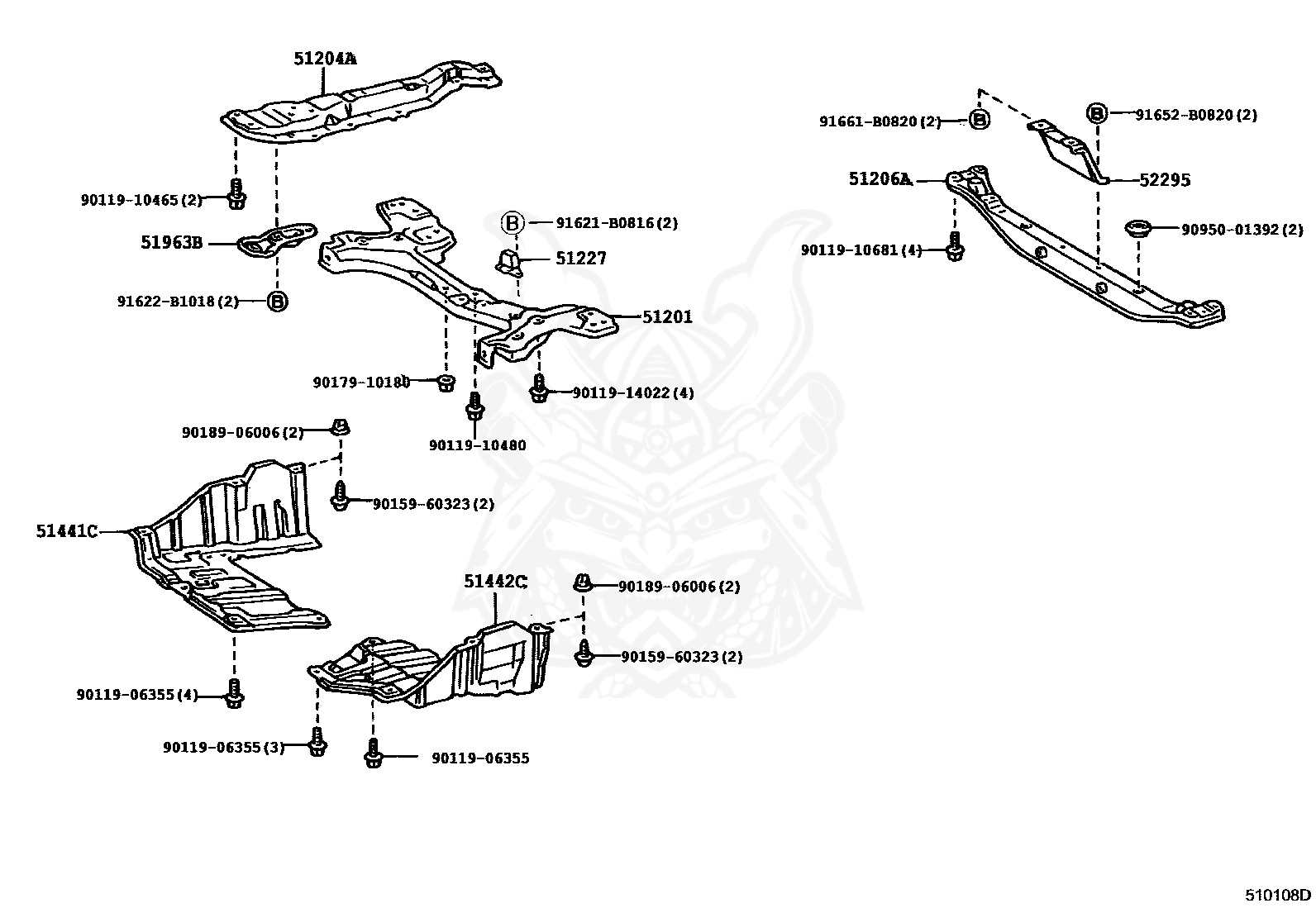 90159-60323 - Toyota - Screw - Nengun Performance