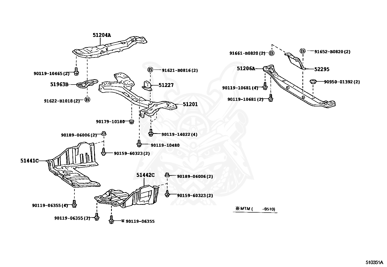 90950-01392 - Toyota - Hole Plug - Nengun Performance