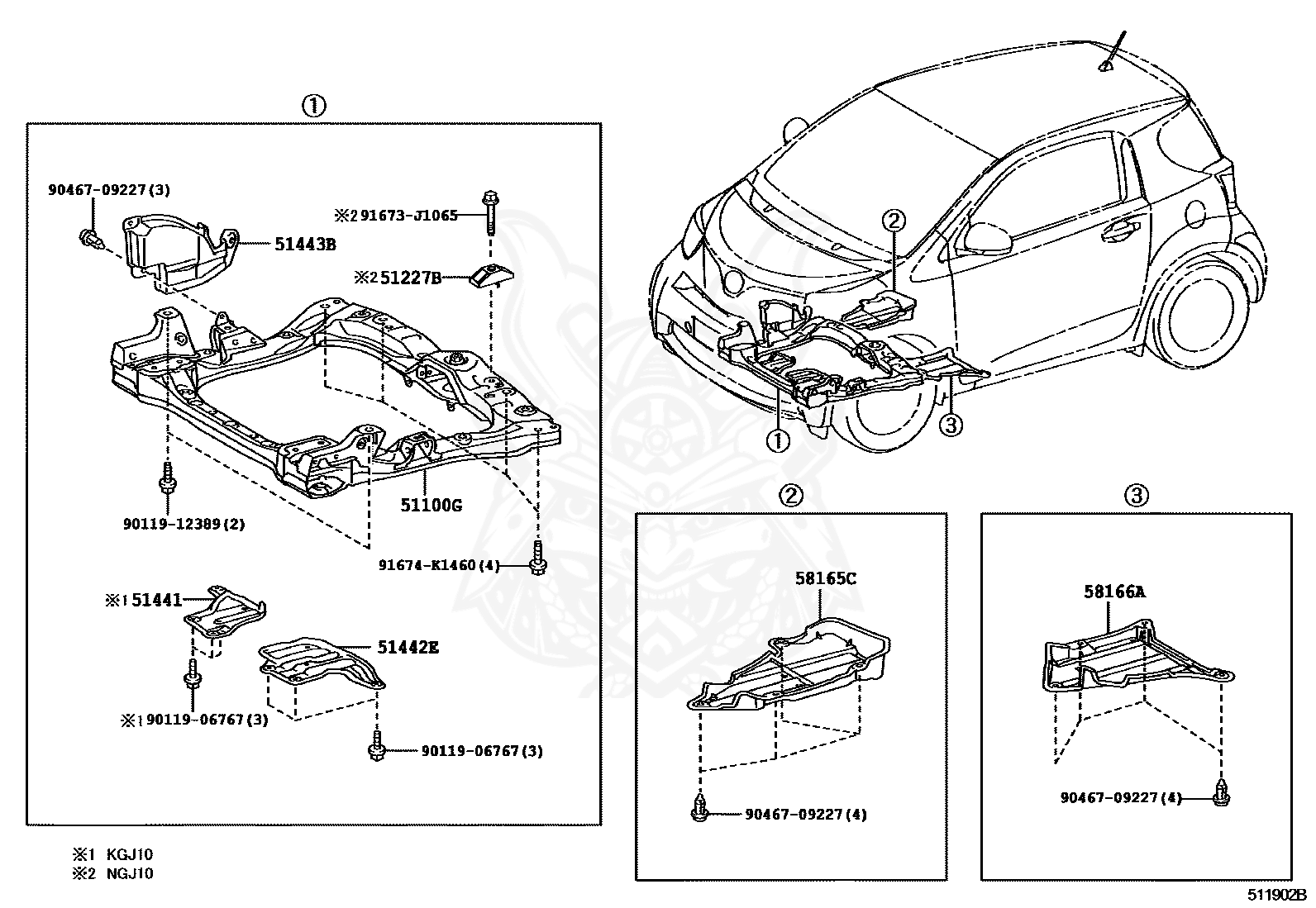 90119-06767 - Toyota - Bolt - Nengun Performance