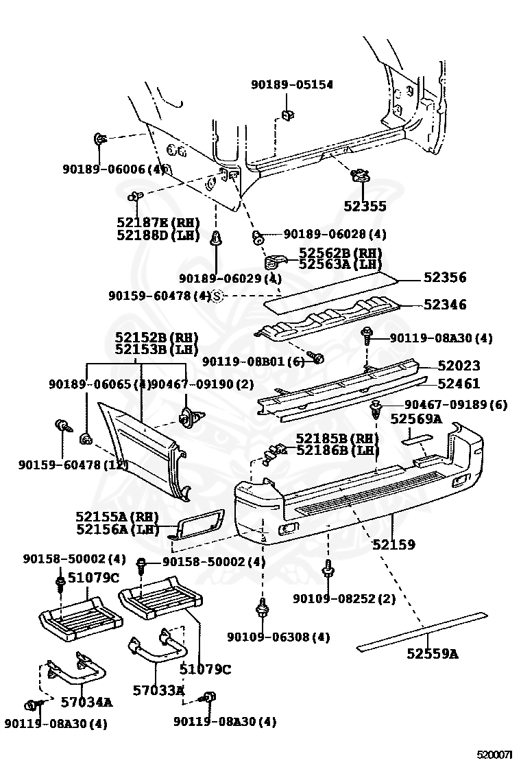 90189-06029 - Toyota - Clip - Nengun Performance