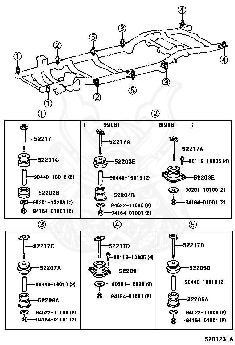 94184-01001 - Toyota - Nut - Nengun Performance