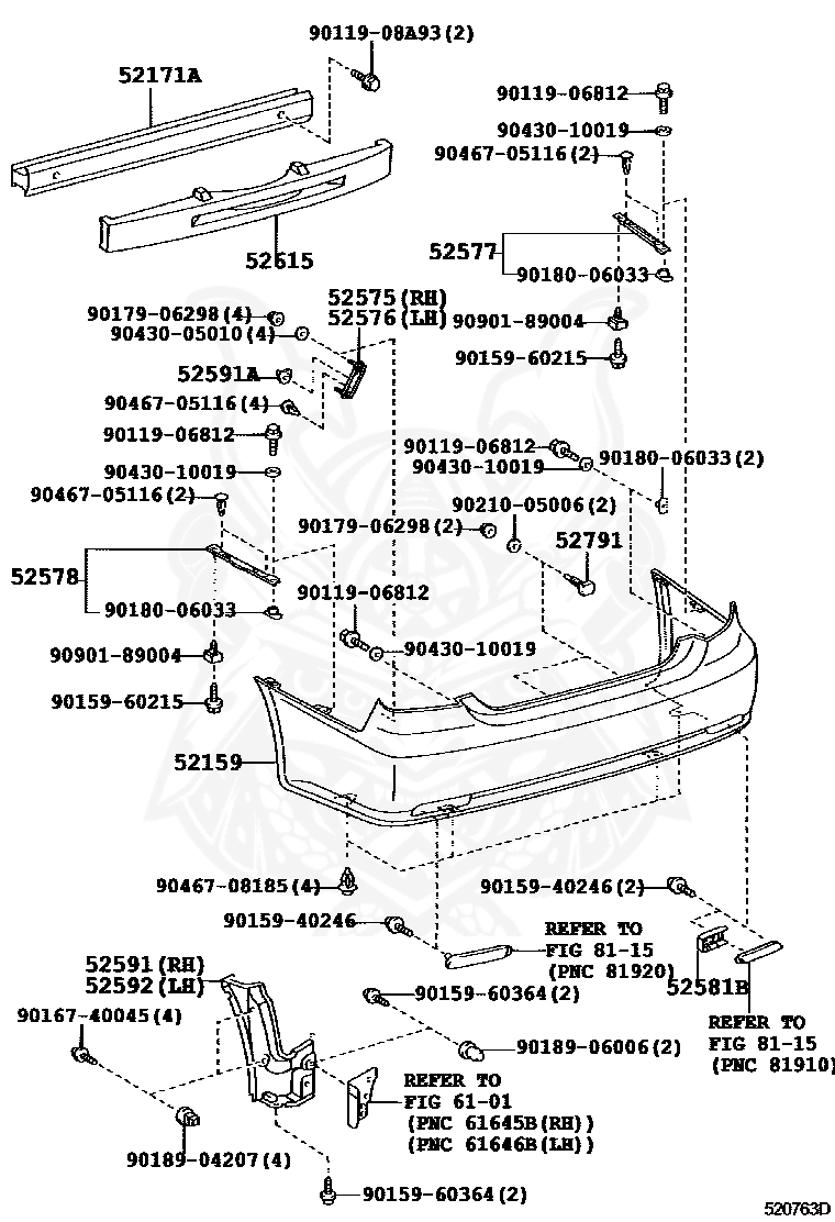 90467-08185 - Toyota - Clip - Nengun Performance
