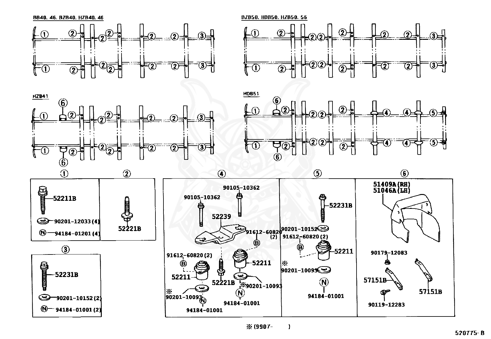 94184-01001 - Toyota - Nut - Nengun Performance