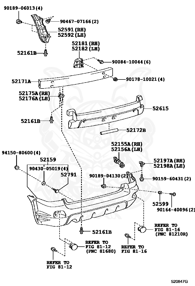 90467-07166 - Toyota - Clip - Nengun Performance