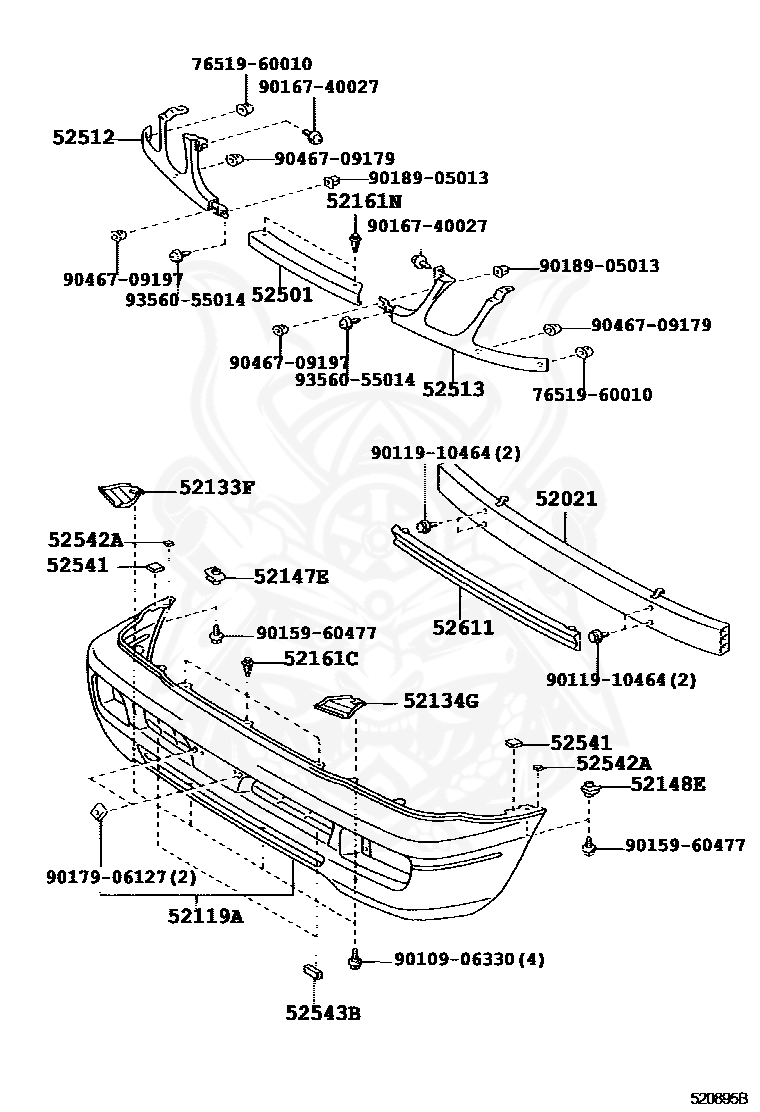 90159-60477 - Toyota - Screw - Nengun Performance