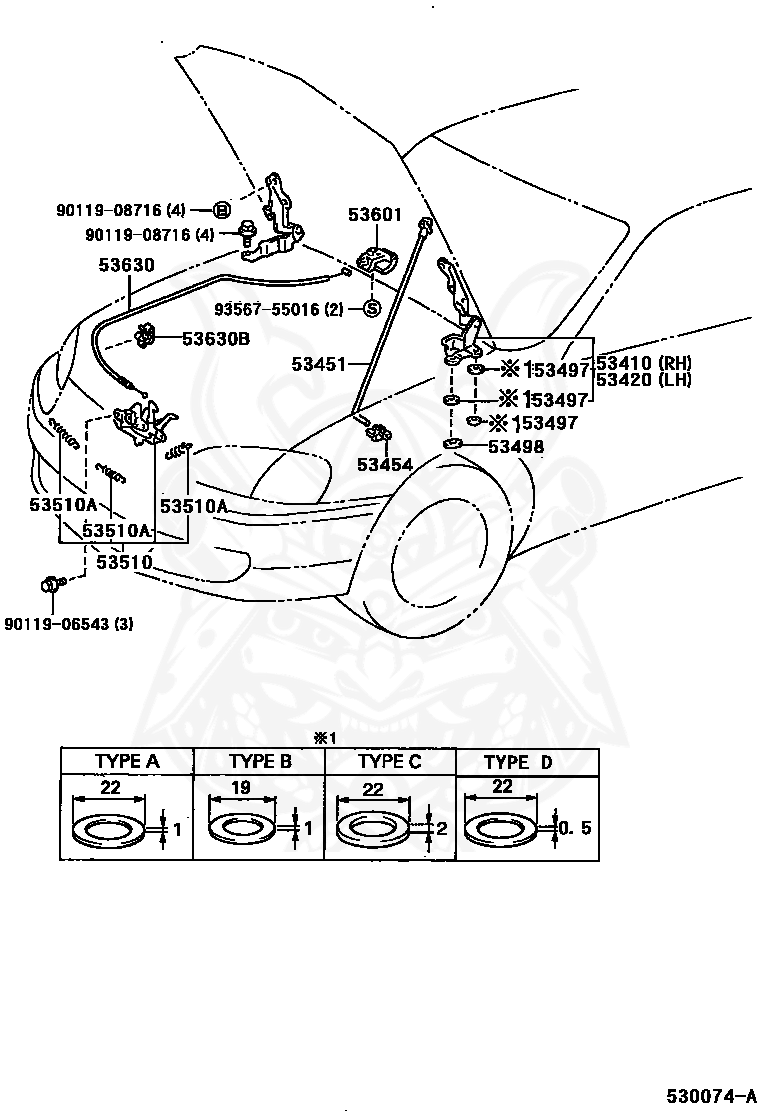 90467-09043 - Toyota - Clamp - Nengun Performance