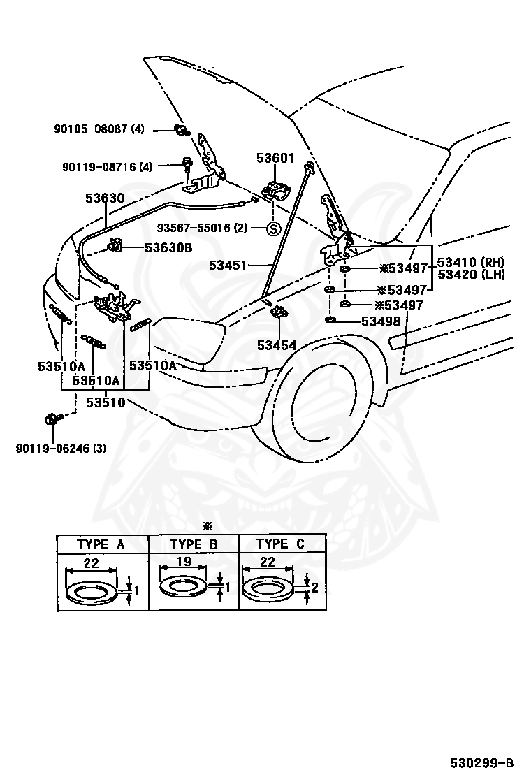 90467-09043 - Toyota - Clamp - Nengun Performance