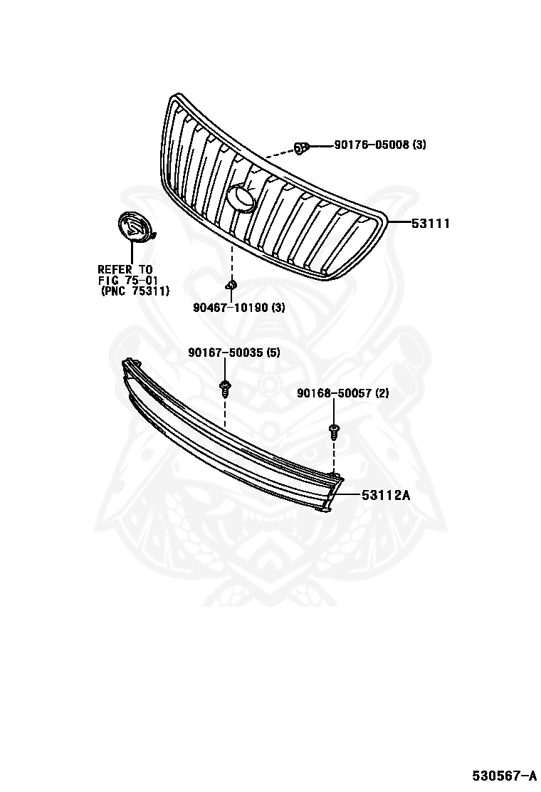 90176-05008 - Toyota - Nut - Nengun Performance