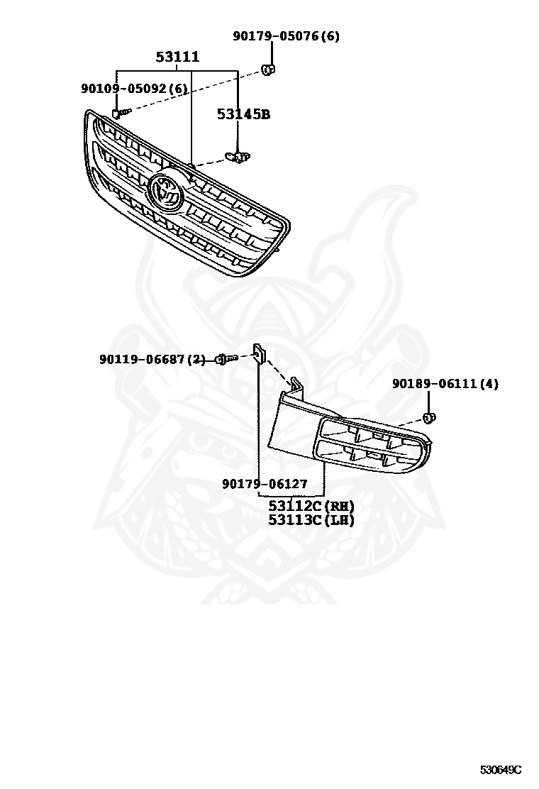 90179-06127 - Toyota - Clamp - Nengun Performance