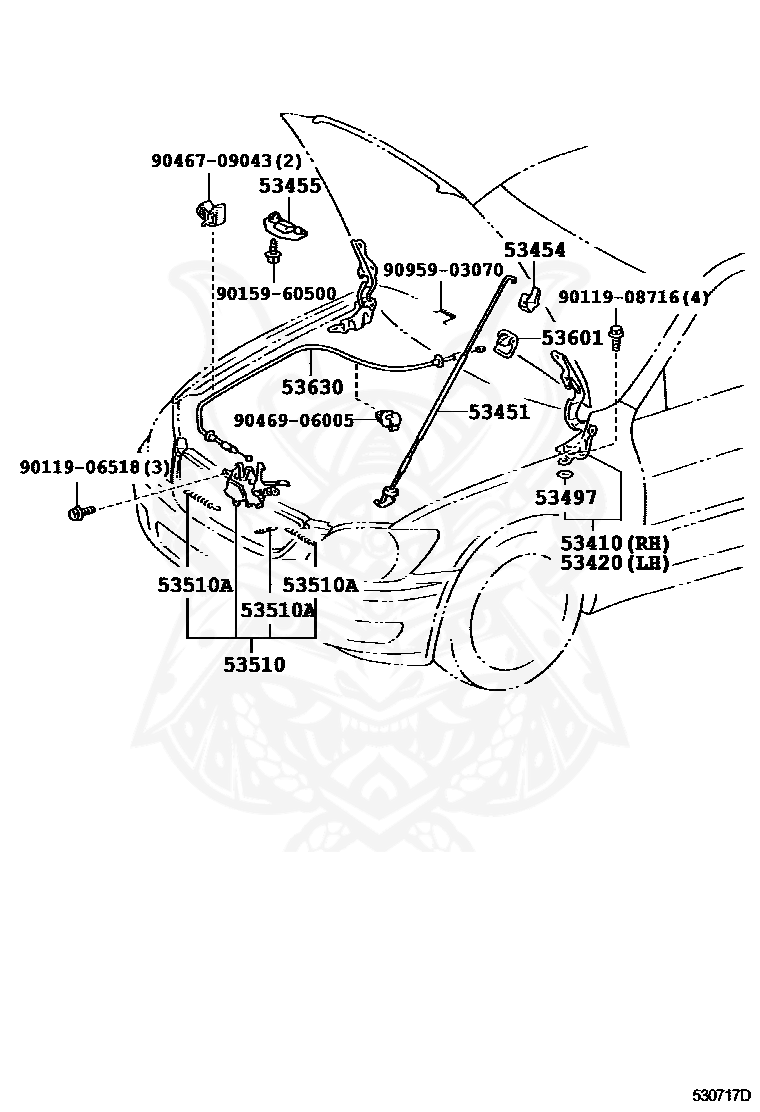 90469-06005 - Toyota - Clamp - Nengun Performance